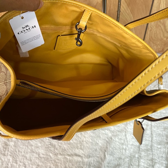 Coach | Bags | Coach Draw String Tote Bag | Poshmark